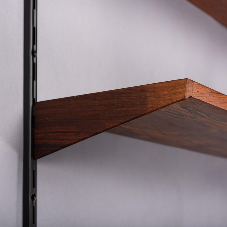 Danish Vintage Reol Shelve Wall Unit by Kai Kristiansen for Fm Møbler ...