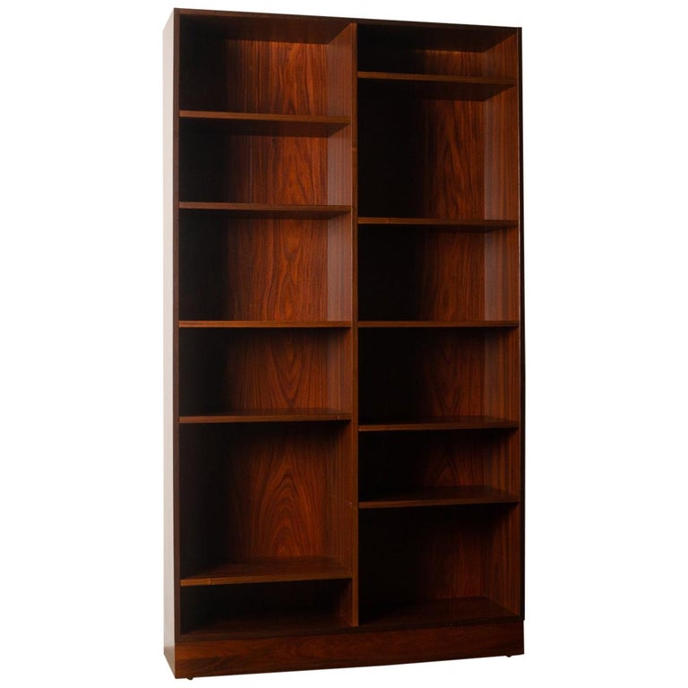 Danish Vintage Rosewood Bookcase, 1960s at 1stDibs