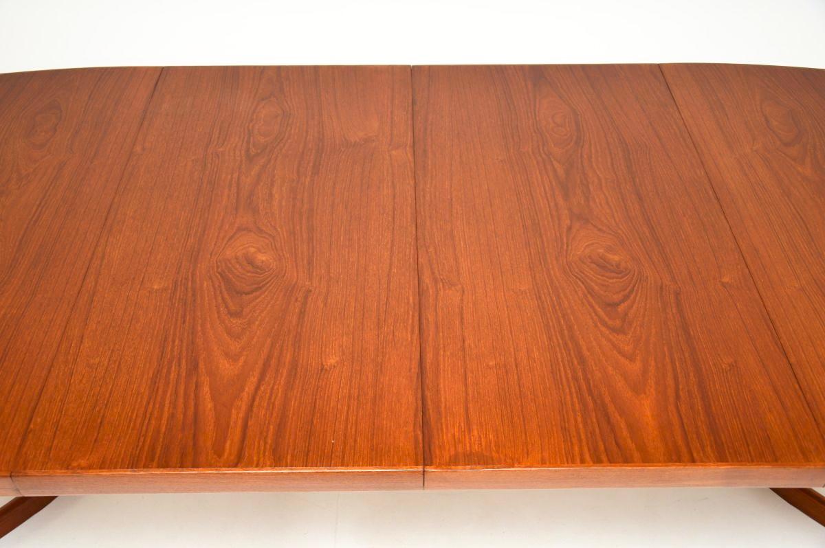 Danish Vintage Teak Dining Table by Johannes Andersen For Sale at 1stDibs