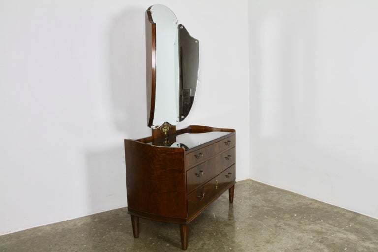 Danish Vintage Vanity Set, 1950s at 1stDibs