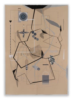 Carali McCall - Carali McCall, Work no. 1 (Circle Drawing) Gold ...