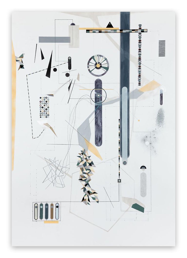 Dannielle Tegeder - Clineld (Abstract painting) For Sale at 1stDibs