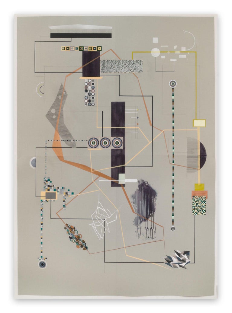 Dannielle Tegeder - Lahm (Abstract painting) For Sale at 1stDibs