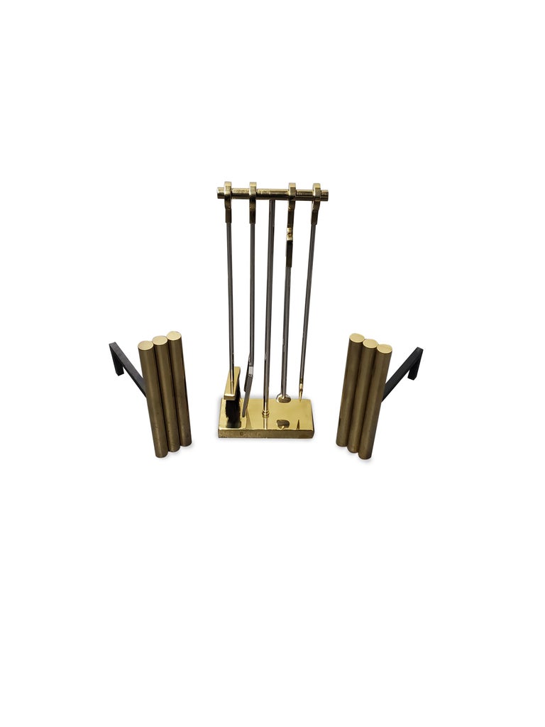 Danny Alessandro Fireplace Tool Set For Sale at 1stDibs