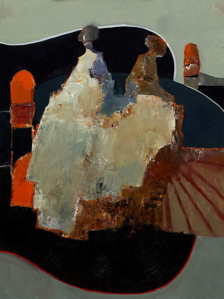 Danny McCaw - "Connections" Oil Painting For Sale at 1stDibs