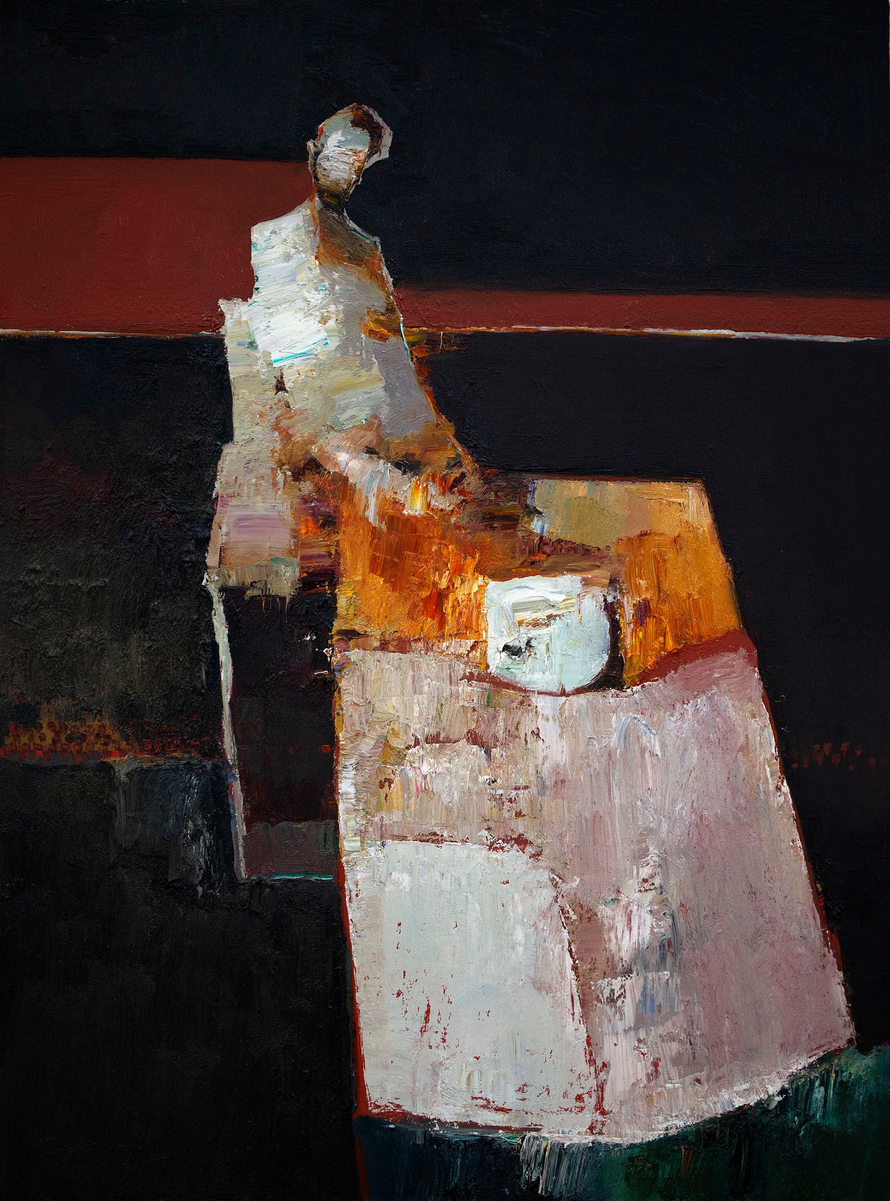 Danny McCaw - "Observed Emotions" Oil Painting For Sale at 1stDibs