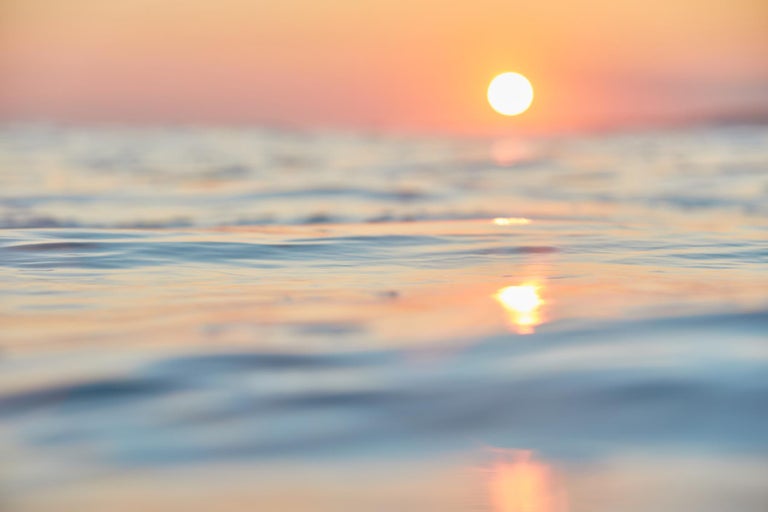 Danny Weiss - "Into the Deep" Ocean at Sunset Contemporary Abstract ...