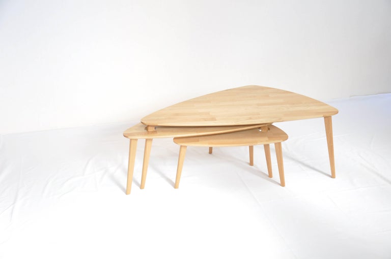Modern Scandinavian Style "Danse De Salon" Modular Trundle Coffee Table ...