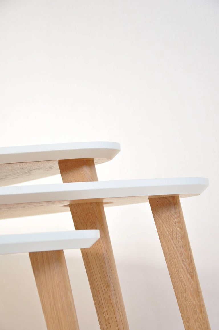 Modern Scandinavian Style "Danse De Salon" Modular Trundle Coffee Table ...