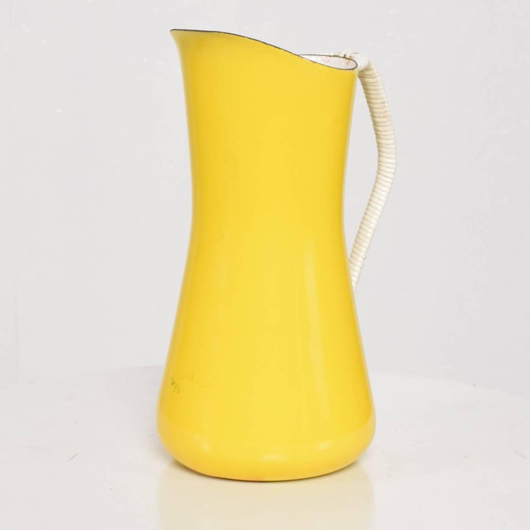 Dansk Large Yellow Pitcher Danish Mid-Century Modern For Sale at ...