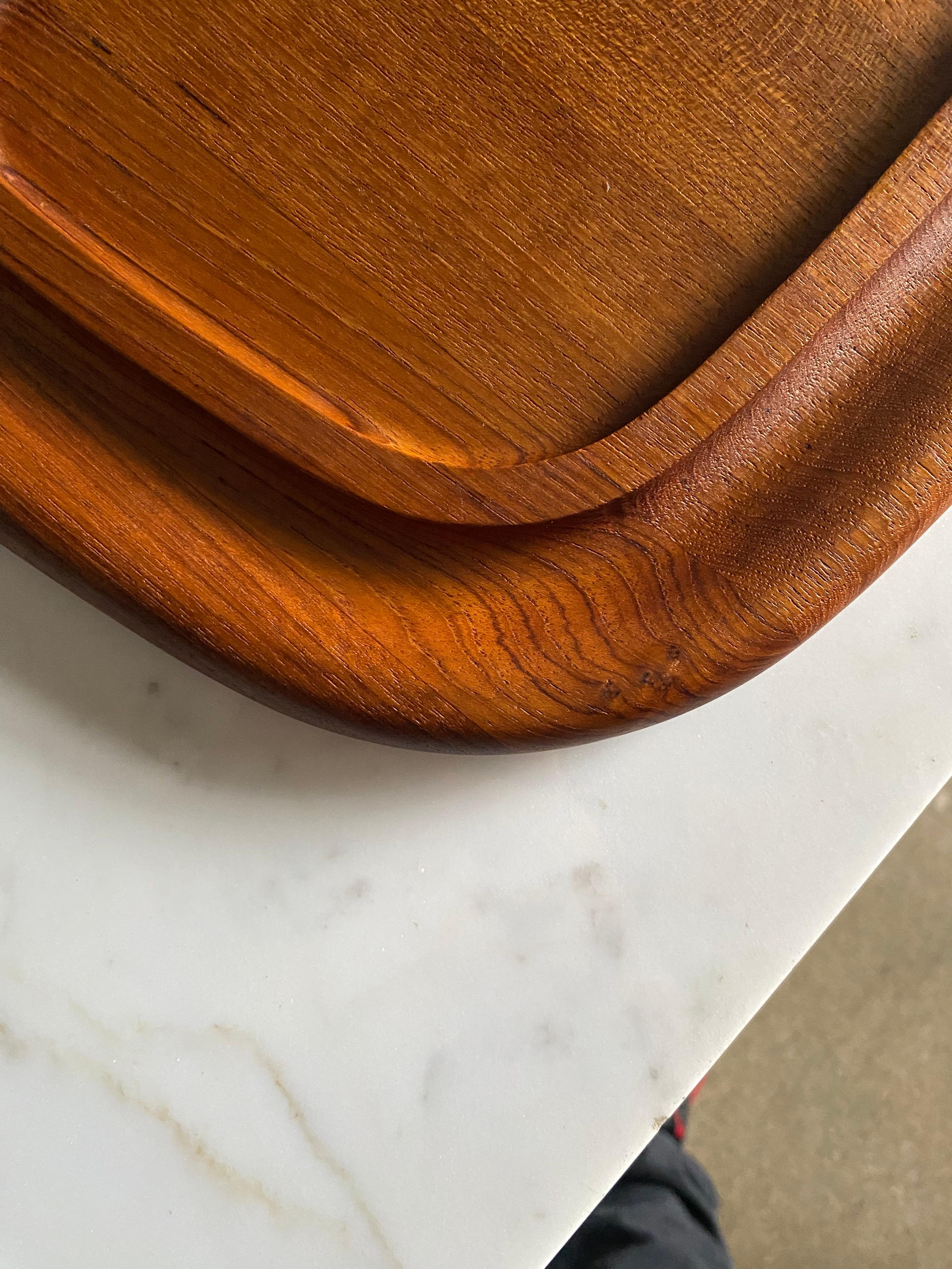Dansk Teak Serving Tray, 1970's at 1stDibs
