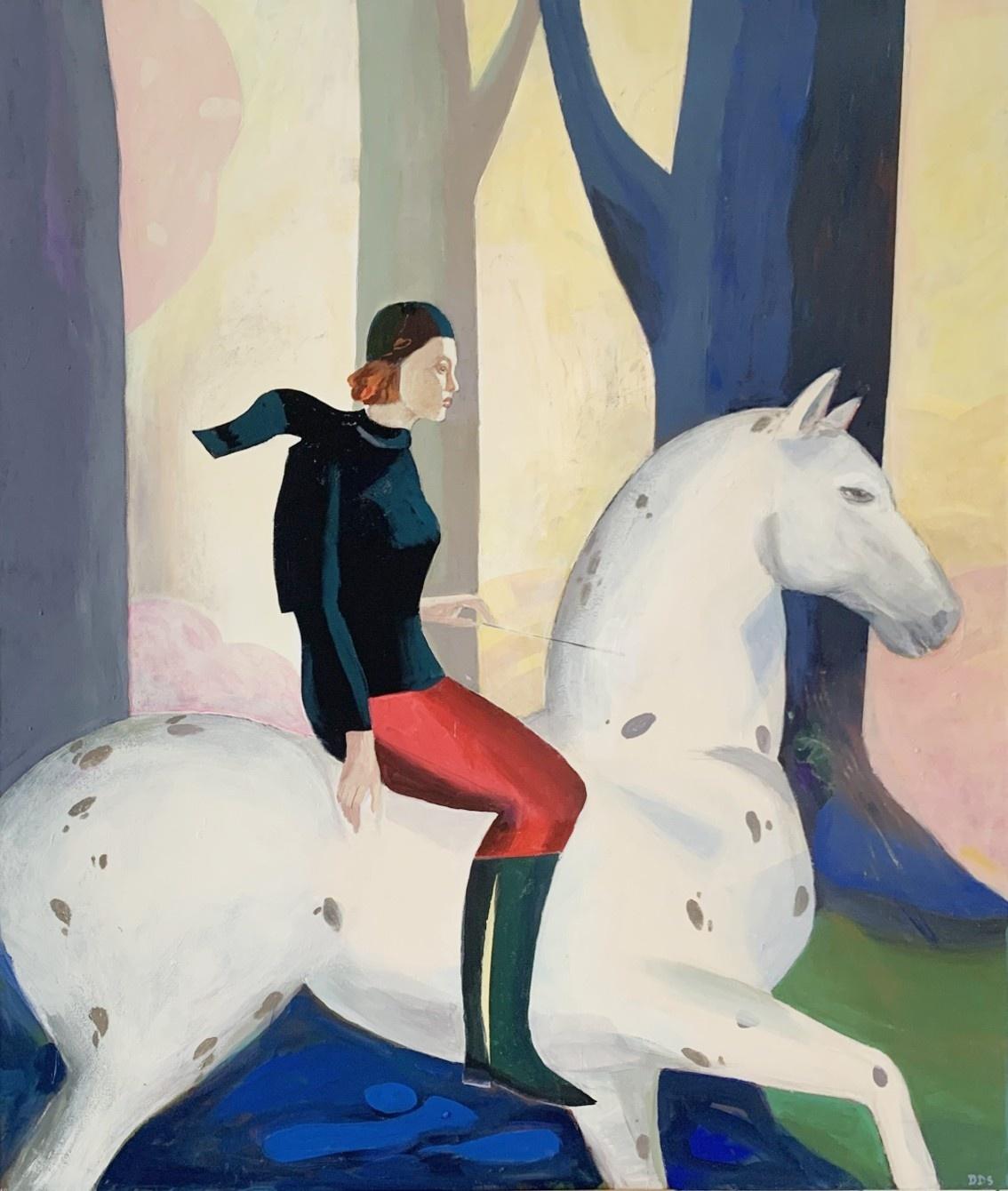 Danuta Dąbrowska-Siemaszkiewicz - New York City - Contemporary figurative Painting, Pop art ...