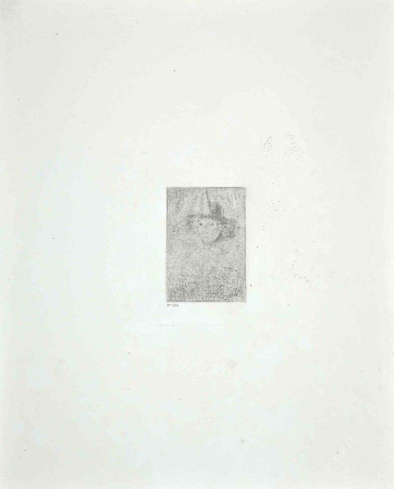 Charles Amand Durand - Portrait - Engraving after Rembrandt - 19th ...