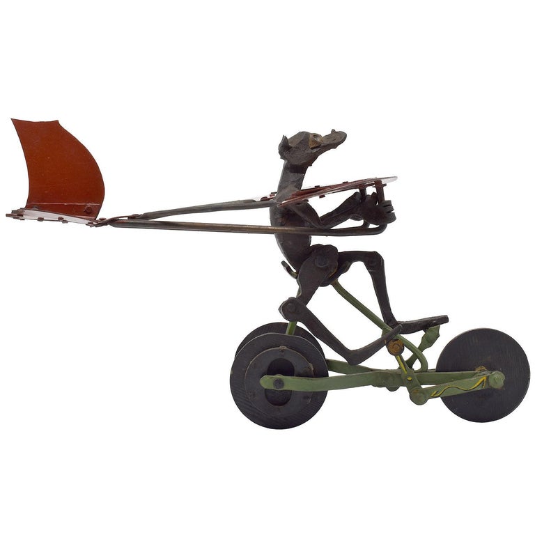 "Daredevil Dawg" Sculpture by Bay Area Blacksmith William Roan For Sale ...