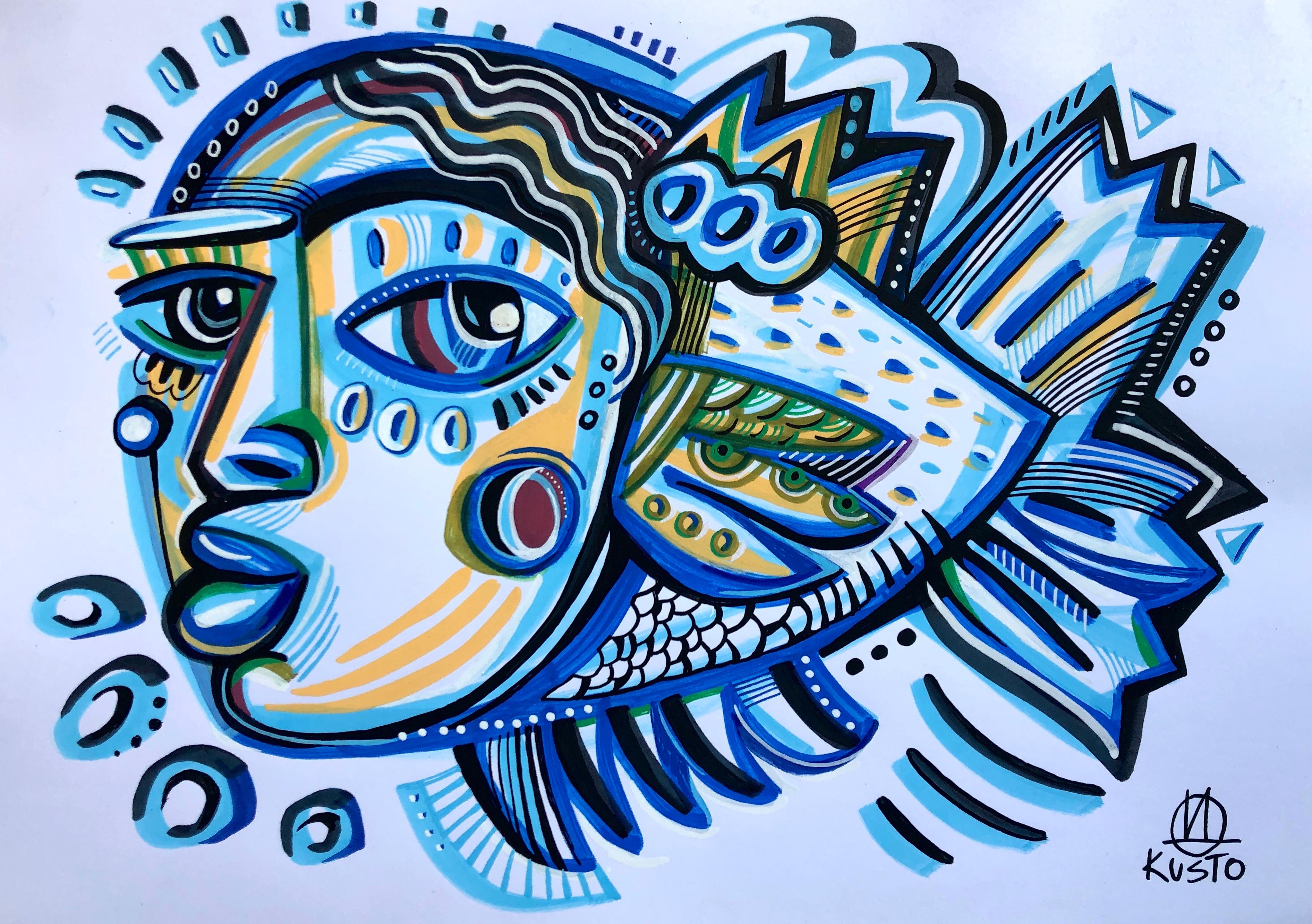 Daria Kusto - Fish Girl at 1stDibs