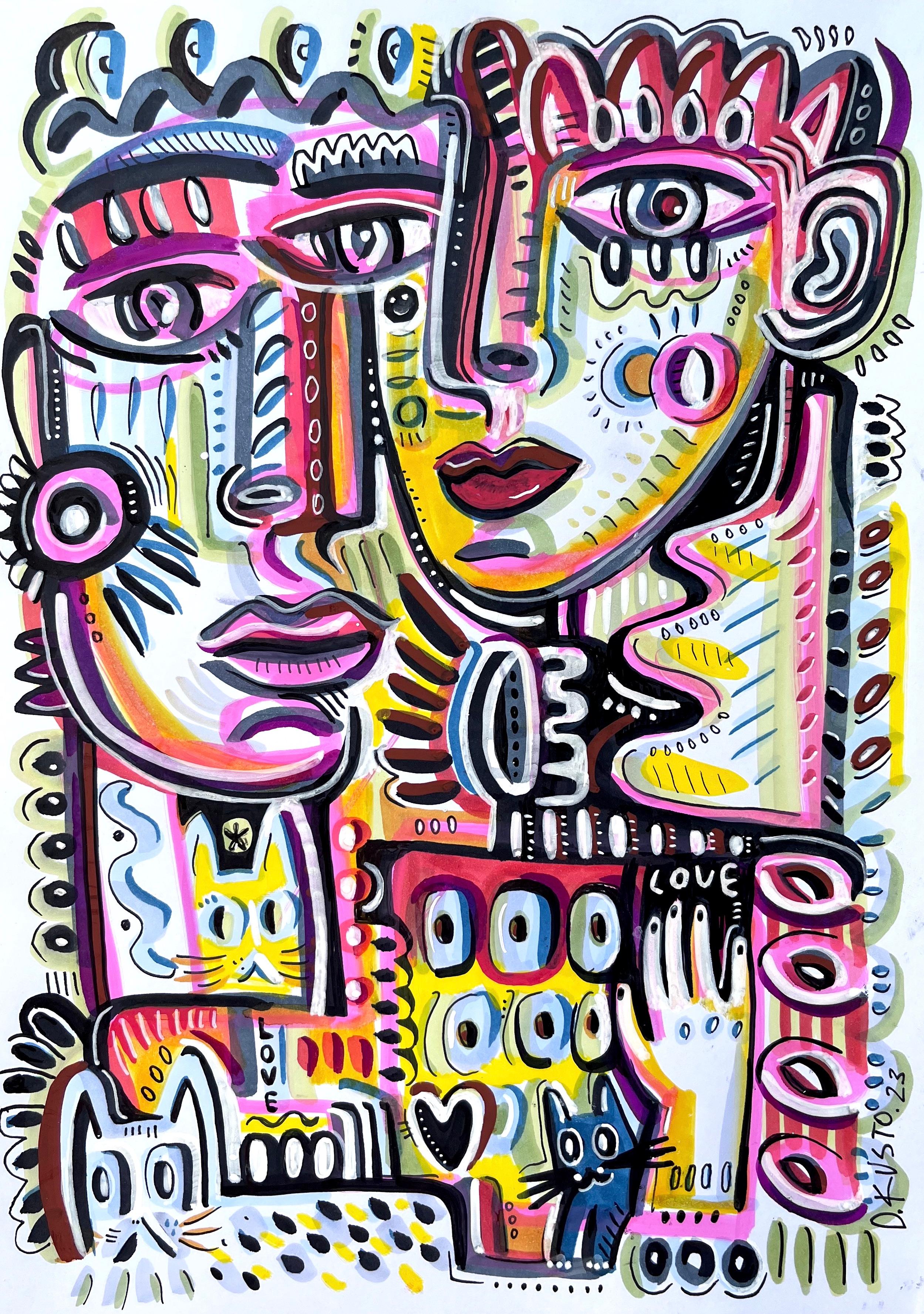 Daria Kusto - MAGIC CATS For Sale at 1stDibs