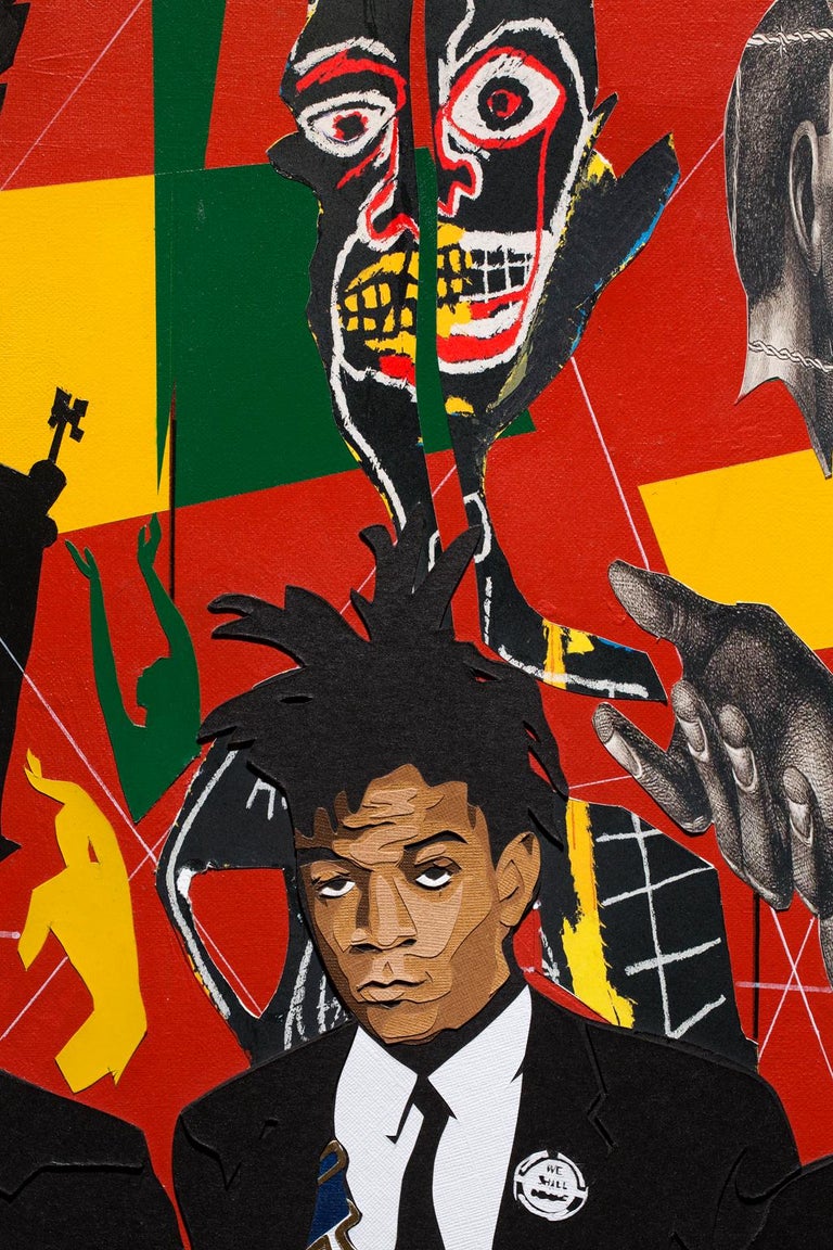 Darin Darby - "March on Black Art" African American Figurative, Bright ...