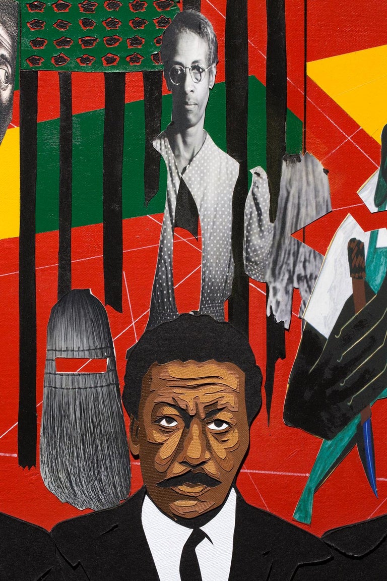 Darin Darby - "March on Black Art" African American Figurative, Bright ...