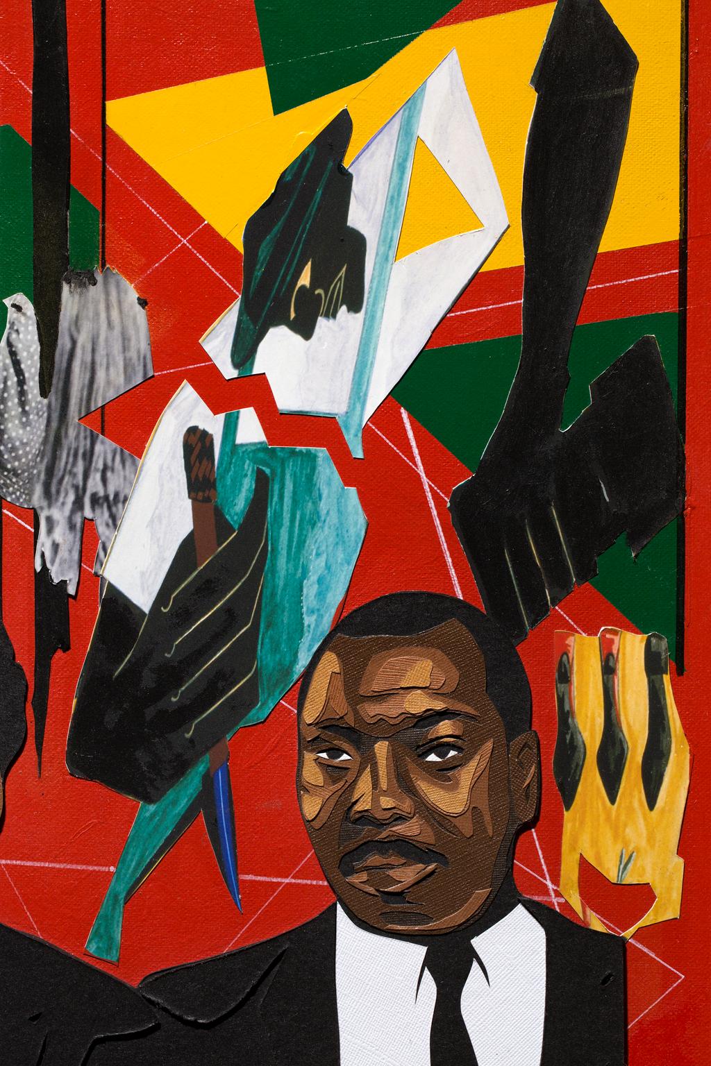 Darin Darby - "March on Black Art" African American Figurative, Bright ...