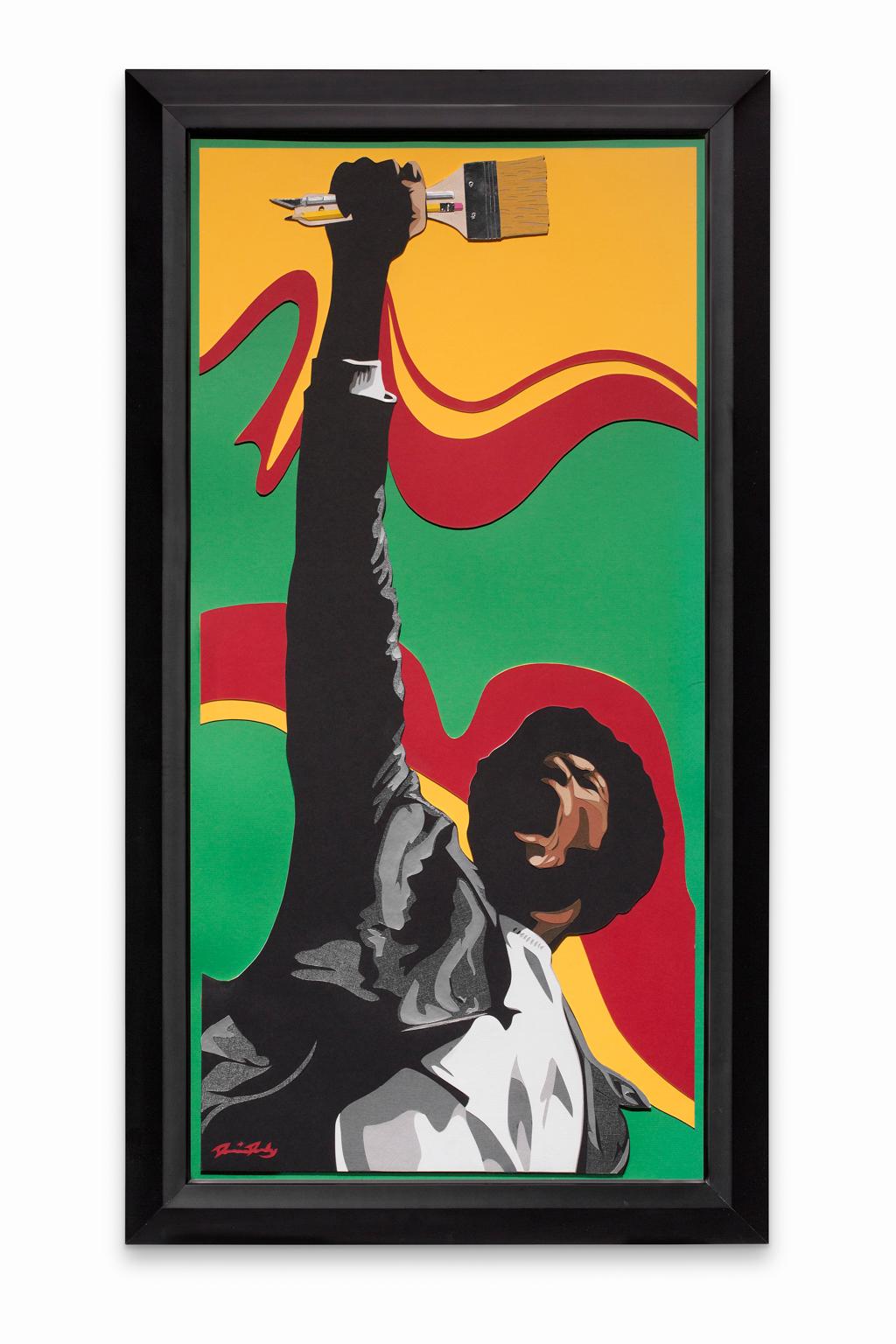 Darin Darby - "March on Black Art" African American Figurative, Bright ...