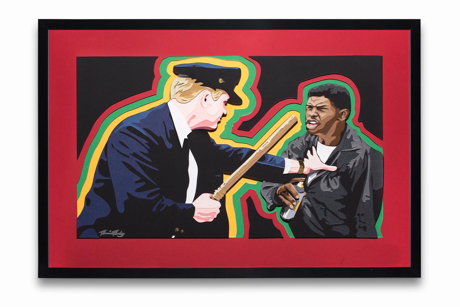 Darin Darby - "March on Black Art" African American Figurative, Bright ...