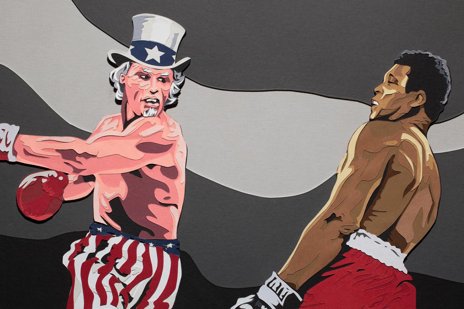 Darin Darby - "Toe to Toe With Sam", Muhammad Ali and Uncle Sam, Action ...
