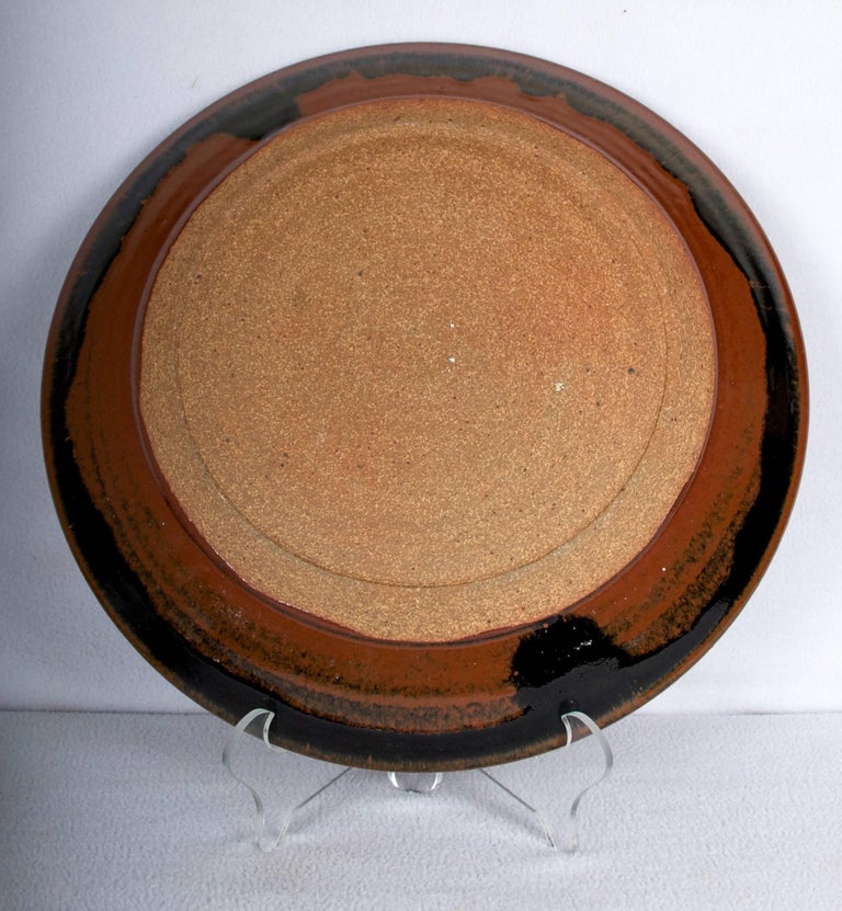 Dark Brown Splashed Jizhou Bowl, China at 1stDibs
