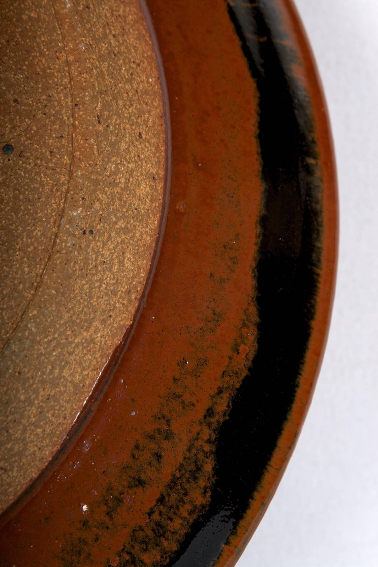 Dark Brown Splashed Jizhou Bowl, China at 1stDibs