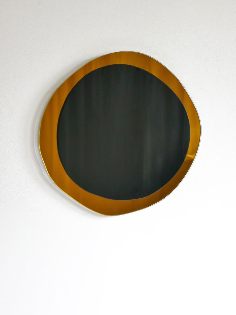 Dark Eclipse Small Hand-Sculpted Mirror, Laurene Guarneri For Sale at ...