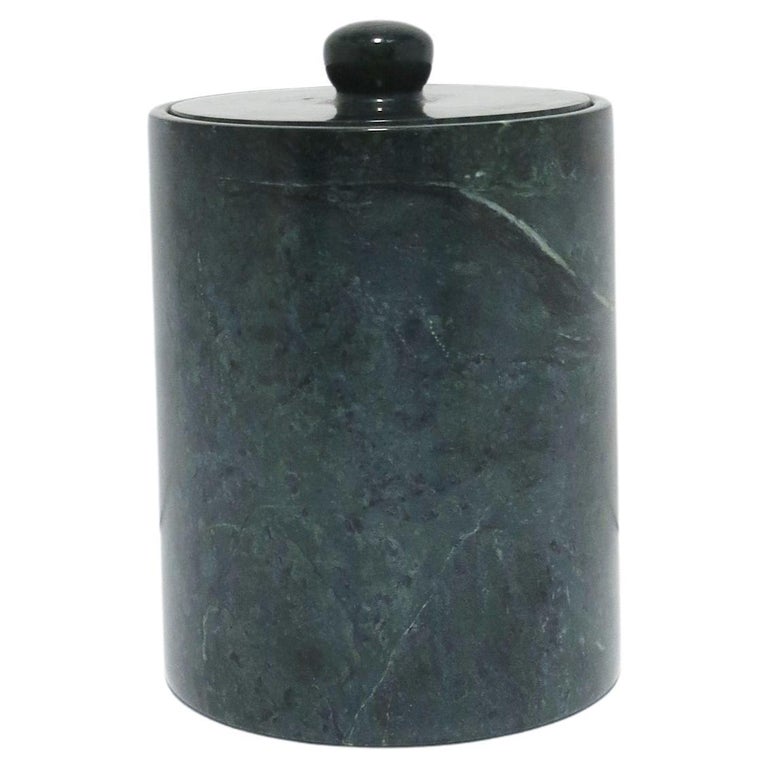 Dark Green Marble Box For Sale at 1stDibs