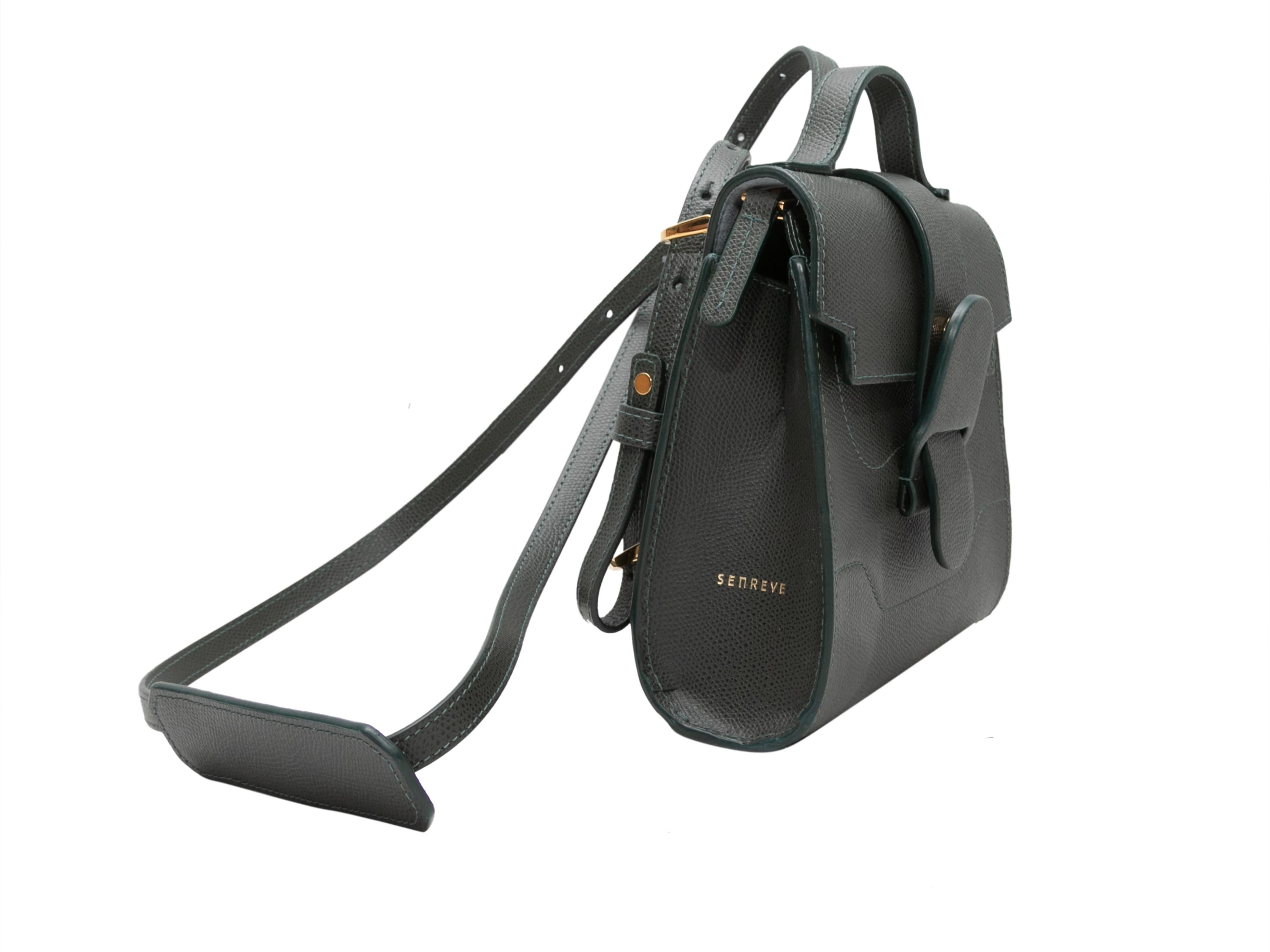 Dark Green Senreve Small Crossbody Backpack For Sale at 1stDibs