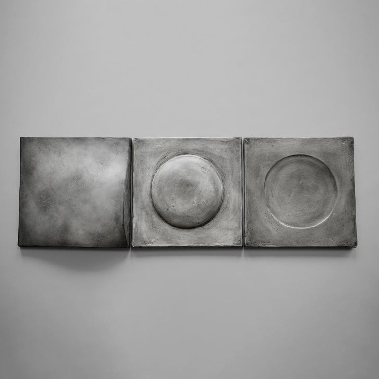 Dark Grey Sculpt Art Shield by 101 Copenhagen For Sale at 1stDibs
