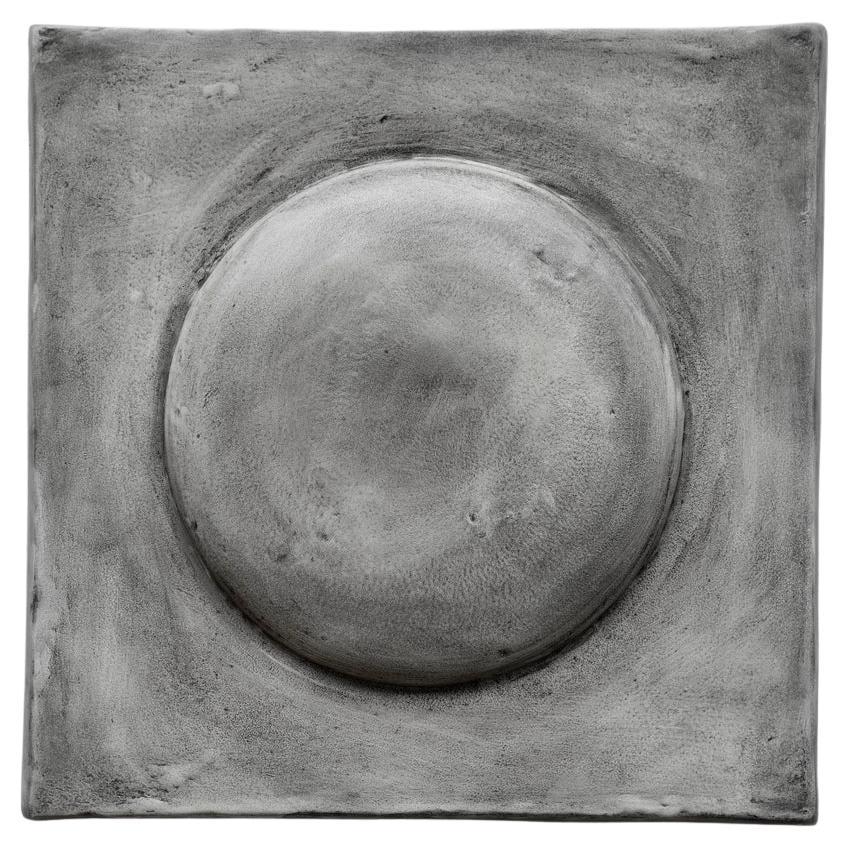 Dark Grey Sculpt Art Shield by 101 Copenhagen For Sale at 1stDibs