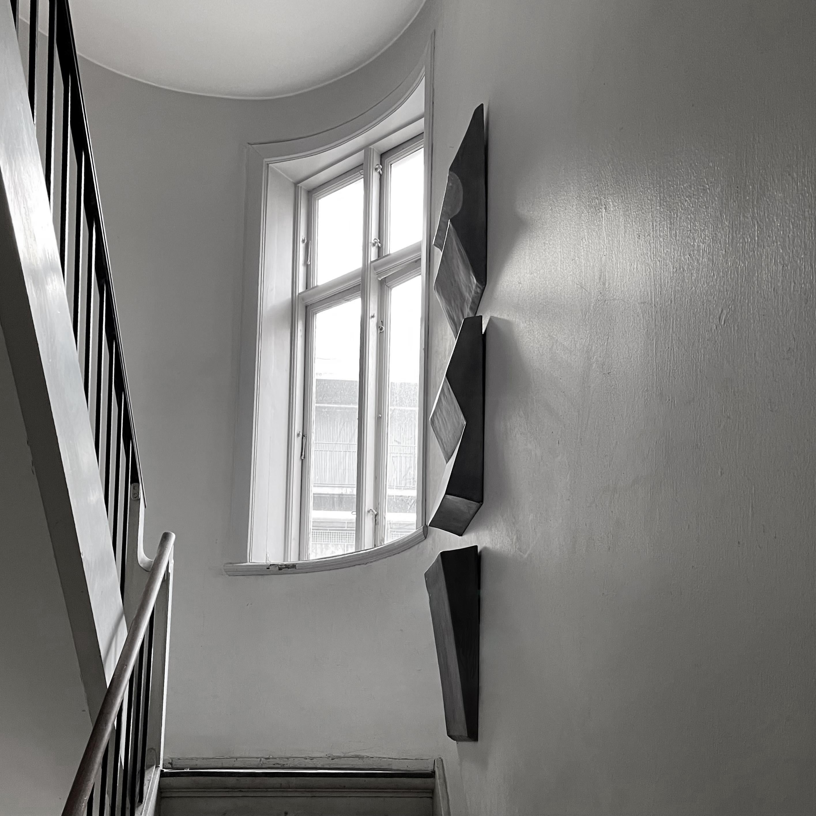 Dark Grey Sculpt Art Wave, Mini by 101 Copenhagen For Sale at 1stDibs