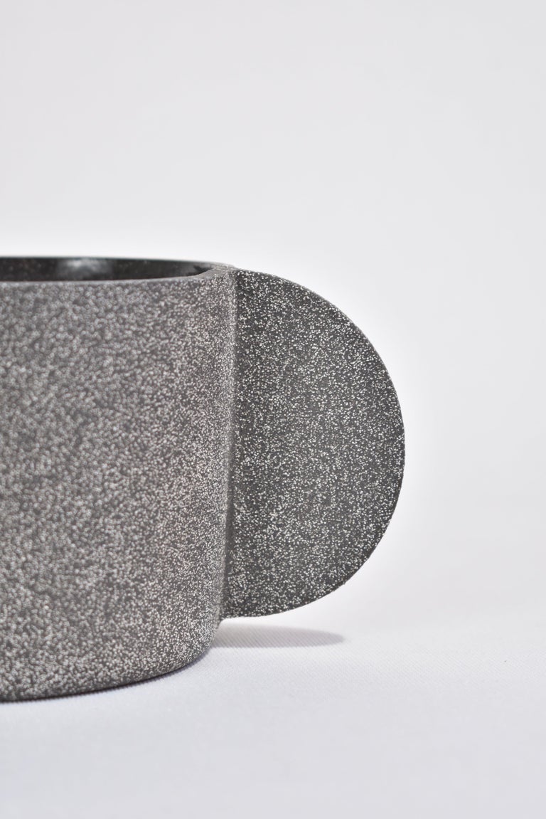 Dark Grey Textured Mug For Sale at 1stDibs