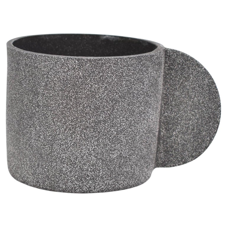 Dark Grey Textured Mug For Sale at 1stDibs