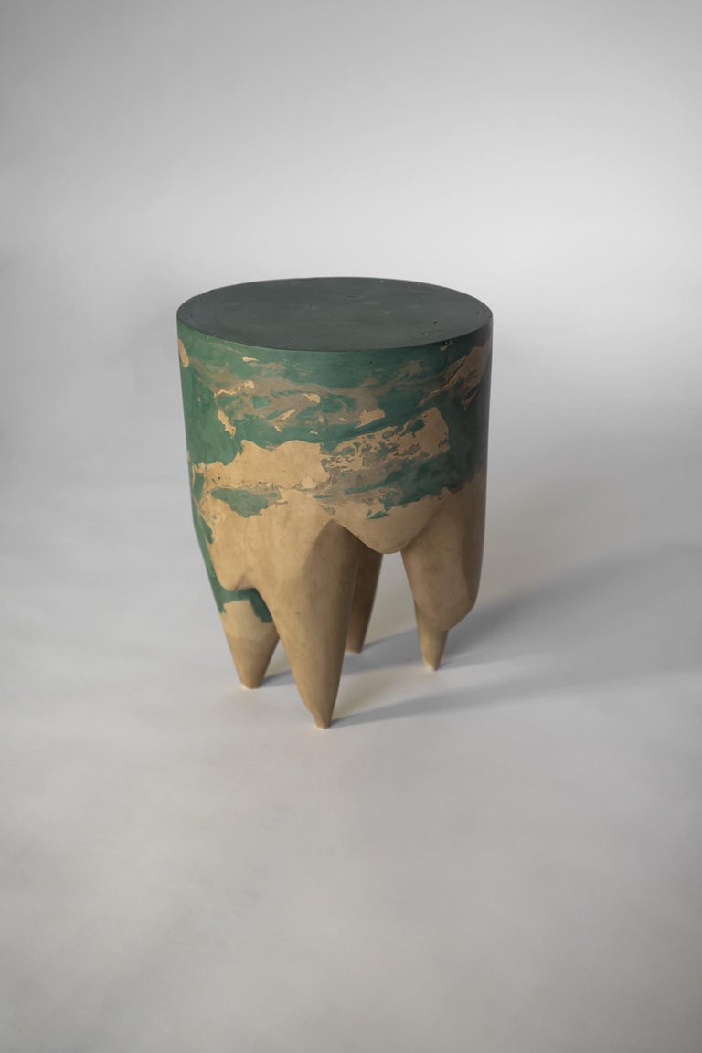 Dark Matter Side Table Camo Edition For Sale at 1stDibs