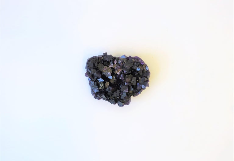 Dark Purple Fluorite Natural Mineral Stone Decorative Object at 1stDibs ...