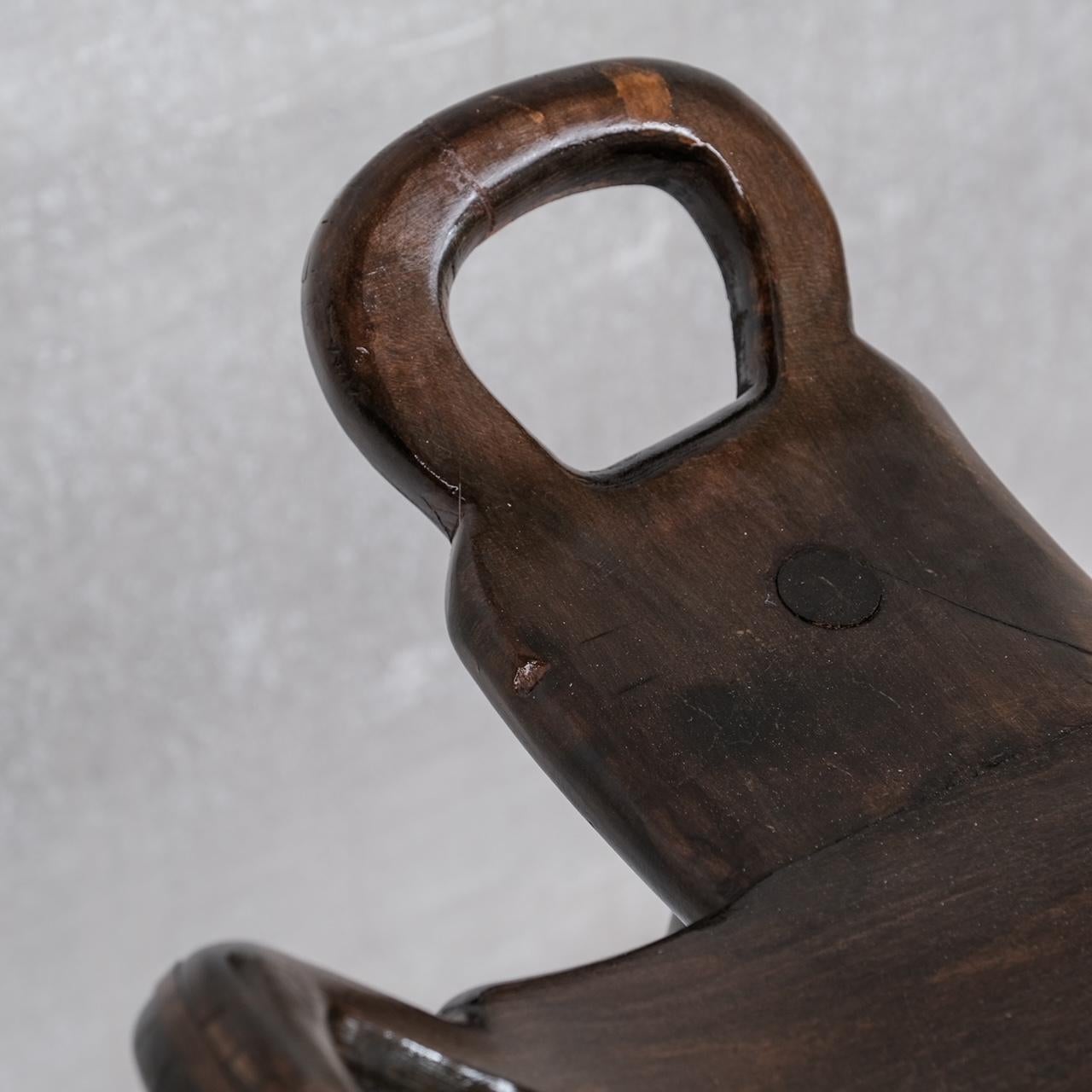 Darker Brutalist Mid-Century 'Marbella' Bar Stools, 'Up to 6' at 1stDibs