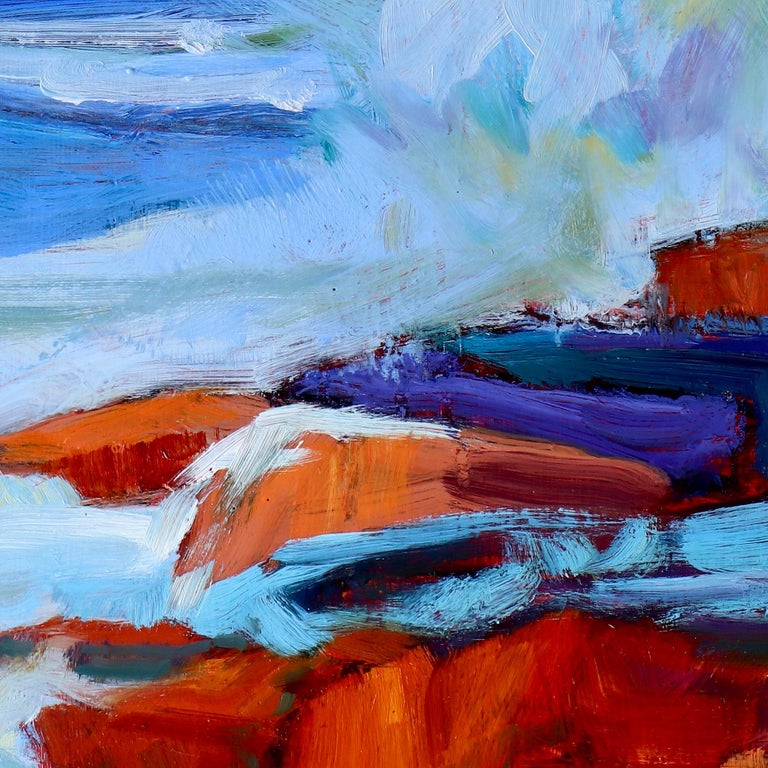 Darlene Katz - Expressionist Seascape, "Impact" For Sale at 1stDibs