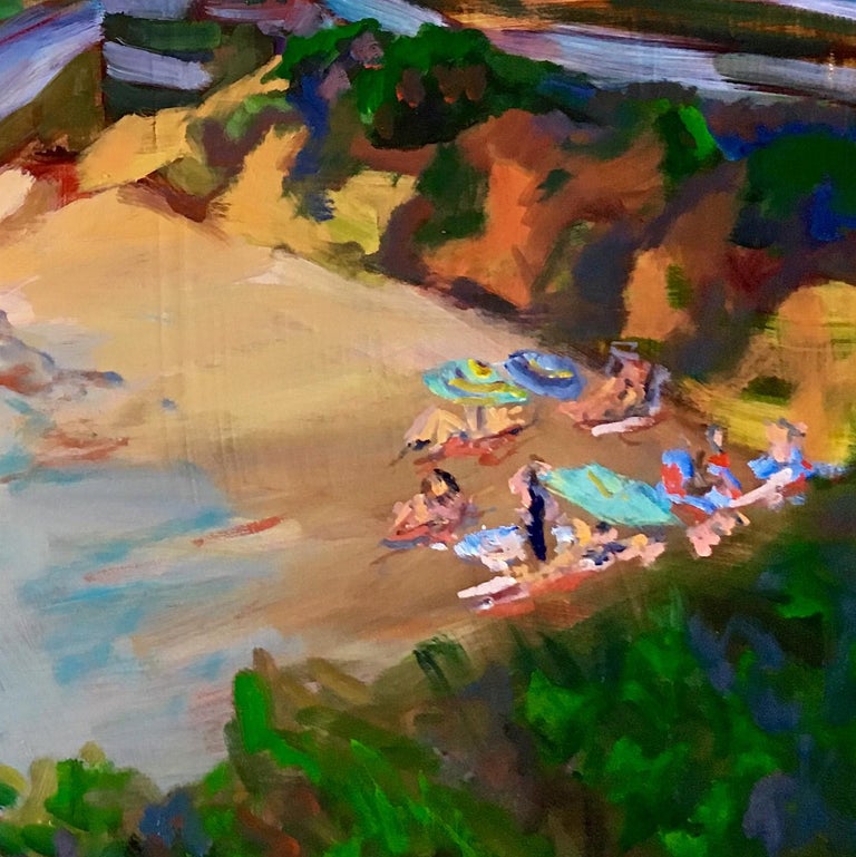 Darlene Katz - Expressionist Seascape, "The Cove" For Sale at 1stDibs