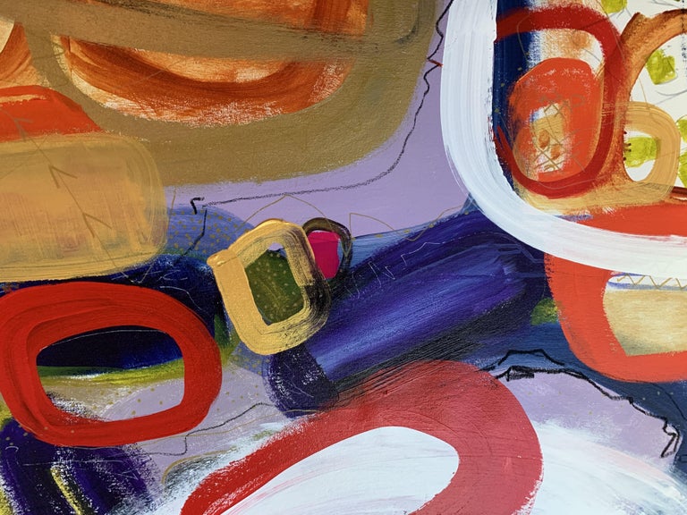 Darlene Watson - Connect The Dots, Painting, Acrylic on Canvas For Sale ...