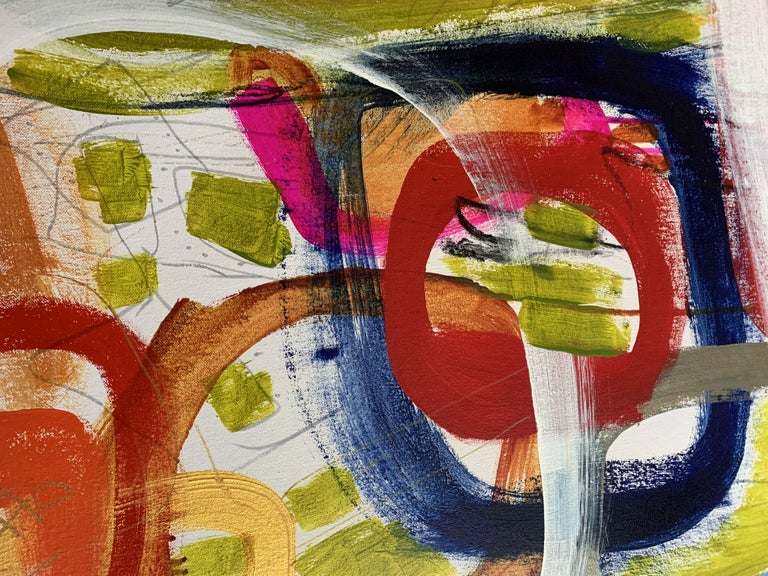 Darlene Watson - Connect The Dots, Painting, Acrylic on Canvas For Sale ...