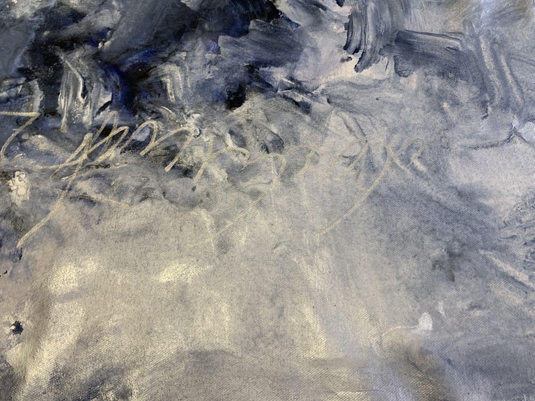 Darlene Watson - Starlit Starry Night, Painting, Acrylic on Canvas For ...