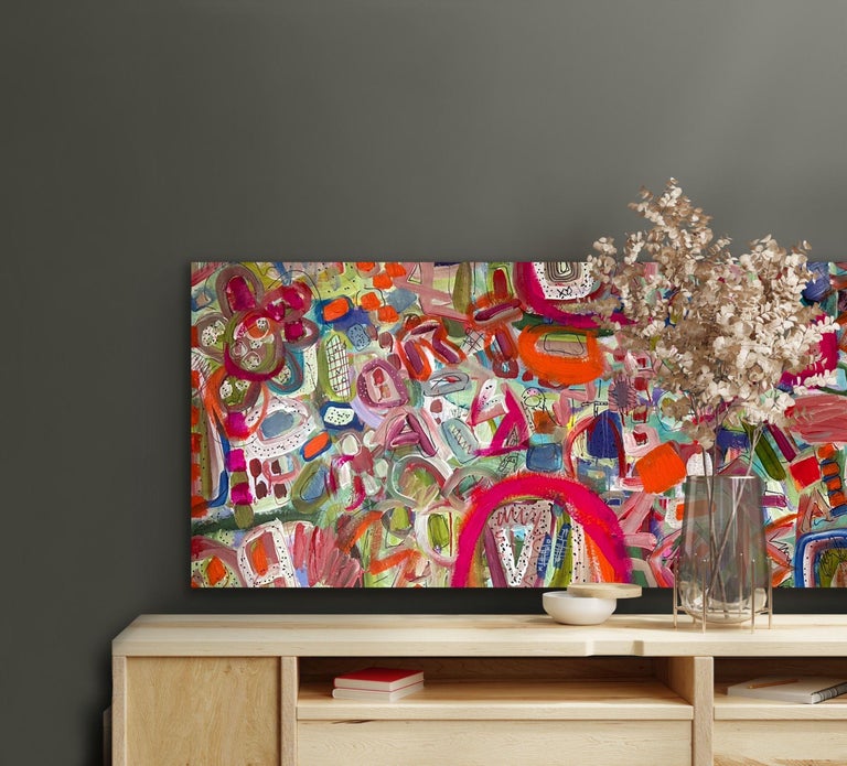 Darlene Watson - TELL ME, Painting, Acrylic on Canvas For Sale at 1stDibs