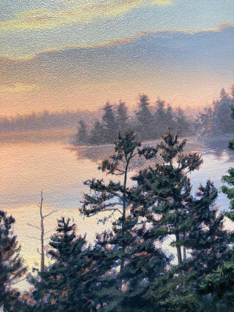 Darrell Bush - Darrell Bush, "On Higher Ground", Canoe Sunset Lake ...