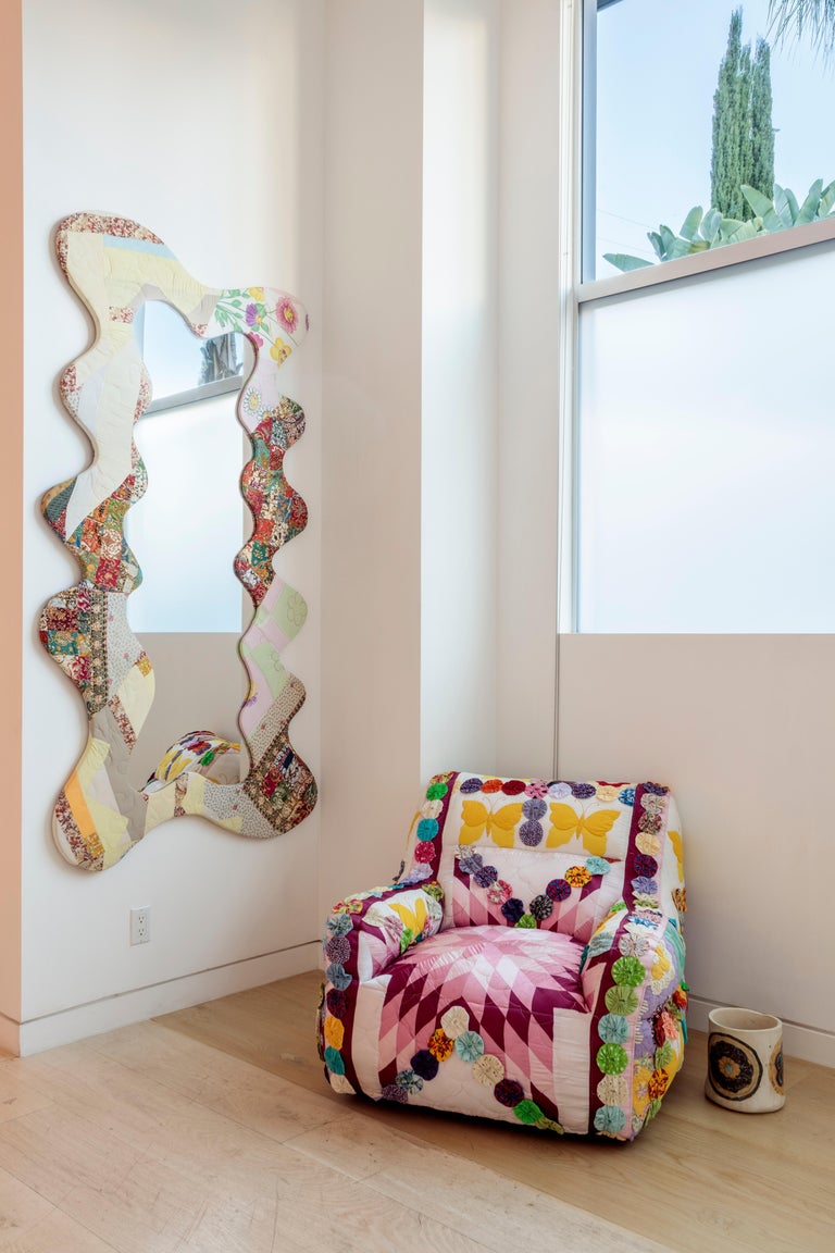 Darren Romanelli, "DRx Quilted Mirror," 2022 For Sale at 1stDibs