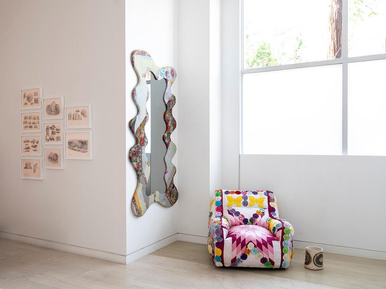 Darren Romanelli, "DRx Quilted Mirror," 2022 For Sale at 1stDibs