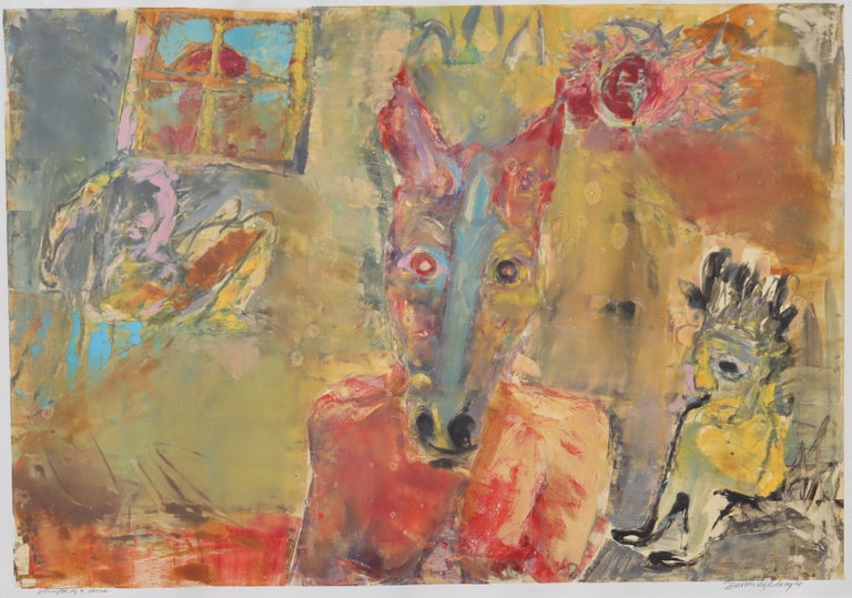 Darren Vigil Gray - Glimpse of a Horse For Sale at 1stDibs