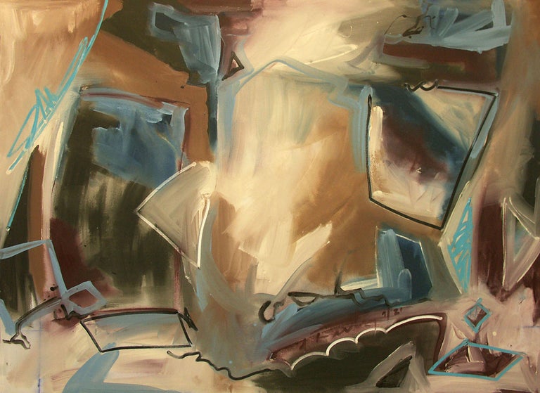 Daryl Farley - catalog #: 522GPS3, Painting, Acrylic on Canvas For Sale ...